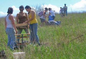 During Intro to Archaeological Field Methods, stud...